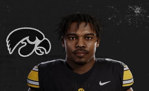 Seth Anderson (Iowa WR #6) CFB 26 Player Ratings | TeamCrafters