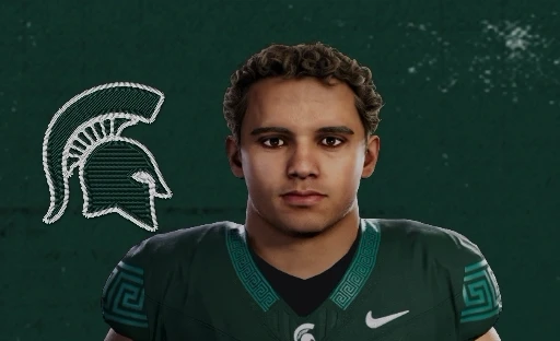 Sam Edwards (Michigan State MLB #35) CFB 26 Player Ratings | TeamCrafters