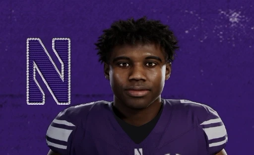 Cole Shivers (Northwestern CB #23) CFB 26 Player Ratings | TeamCrafters