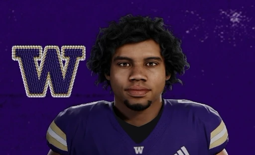 Demond Williams Jr. (Washington QB #2) CFB 26 Player Ratings | TeamCrafters