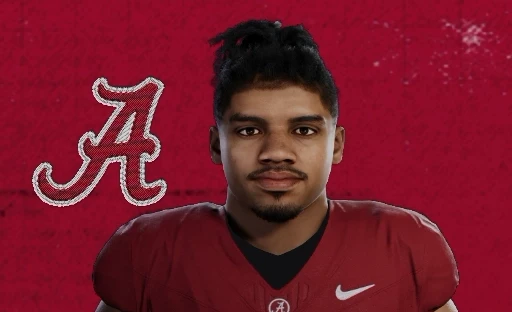 Isaia Faga (Alabama DT #88) CFB 26 Player Ratings | TeamCrafters