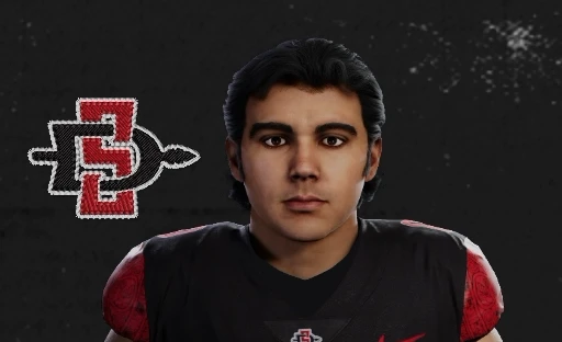 Kyle Crum (San Diego State QB #12) CFB 26 Player Ratings | TeamCrafters