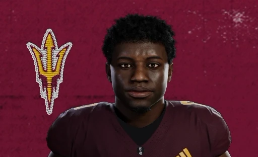 Chamon Metayer (Arizona State TE #7) CFB 26 Player Ratings | TeamCrafters