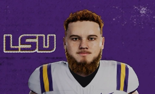 Josh Thompson (LSU RT #56) CFB 26 Player Ratings | TeamCrafters