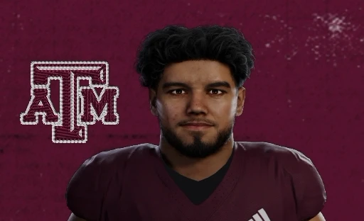 Trey Hall (Texas A&M DT #69) CFB 26 Player Ratings | TeamCrafters