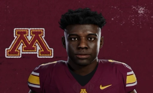 Le'Meke Brockington (Minnesota WR) CFB 26 Player Ratings | TeamCrafters