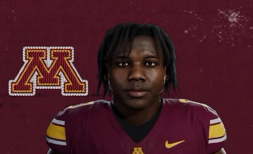 Malachi Coleman (Minnesota WR #16) CFB 26 Player Ratings | TeamCrafters
