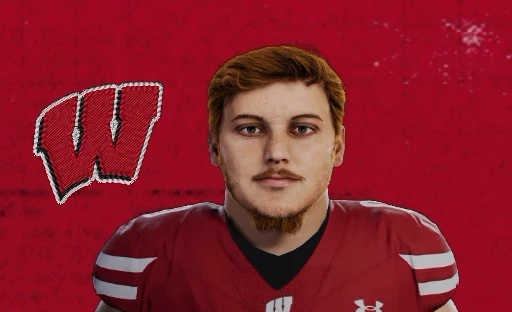 Billy Edwards Jr. (Wisconsin QB #9) CFB 26 Player Ratings | TeamCrafters