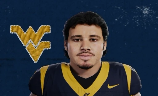Grayson Barnes (West Virginia TE #80) CFB 26 Player Ratings | TeamCrafters