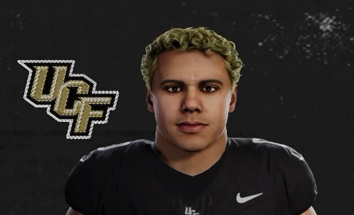 Tayven Jackson (UCF QB #2) CFB 26 Player Ratings | TeamCrafters