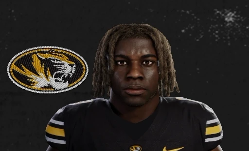 Cameron Keys (Missouri CB #29) CFB 26 Player Ratings | TeamCrafters