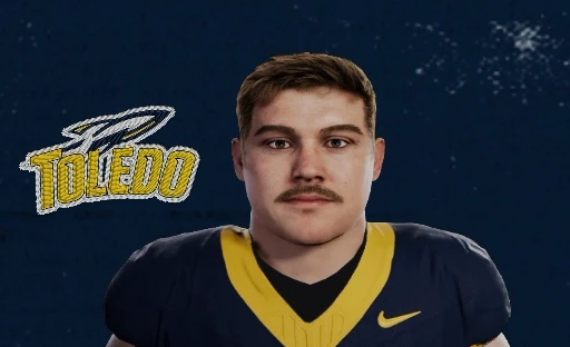 Matthew Bailey (Toledo TE #47) CFB 26 Player Ratings | TeamCrafters