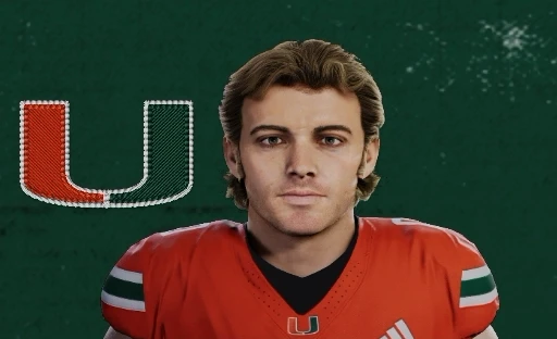 Carson Beck (Miami (FL) QB #11) CFB 26 Player Ratings | TeamCrafters