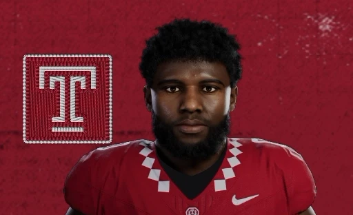 Aaron Beckwith (Temple DT #88) CFB 26 Player Ratings | TeamCrafters