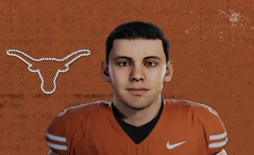 Trey Owens (Texas QB #15) CFB 26 Player Ratings | TeamCrafters