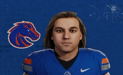 Jake Steele (Boise State RG #68) CFB 26 Player Ratings | TeamCrafters