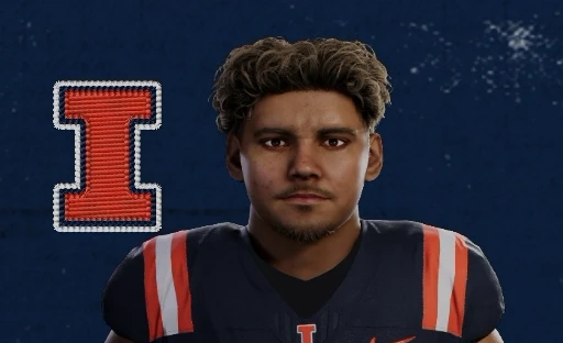 Matthew Bailey (Illinois SS #7) CFB 26 Player Ratings | TeamCrafters