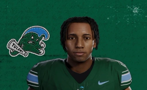 Anthony Brown-Stephens (Tulane WR #5) CFB 26 Player Ratings | TeamCrafters