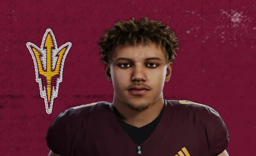 Keyshaun Elliott (Arizona State ROLB #44) CFB 26 Player Ratings ...