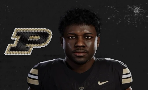 Tony Grimes (Purdue CB) CFB 26 Player Ratings | TeamCrafters