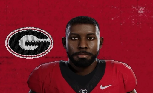 Jordan Hall (Georgia DT #44) CFB 26 Player Ratings | TeamCrafters