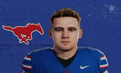 Graham Uter (SMU C #50) CFB 26 Player Ratings | TeamCrafters