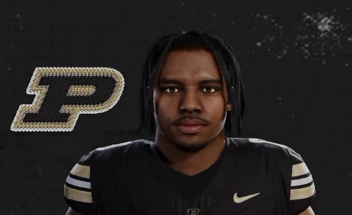 Michael Jackson III (Purdue WR #2) CFB 26 Player Ratings | TeamCrafters