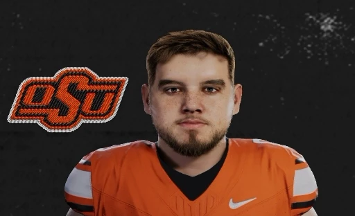 Bubba Nichols (Oklahoma State LT #60) CFB 26 Player Ratings | TeamCrafters