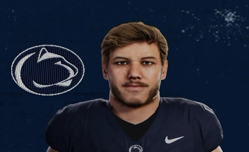Nolan Rucci (Penn State RT #72) CFB 26 Player Ratings | TeamCrafters