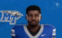 DaVonte Lawrence (Middle Tennessee WR #30) CFB 26 Player Ratings ...